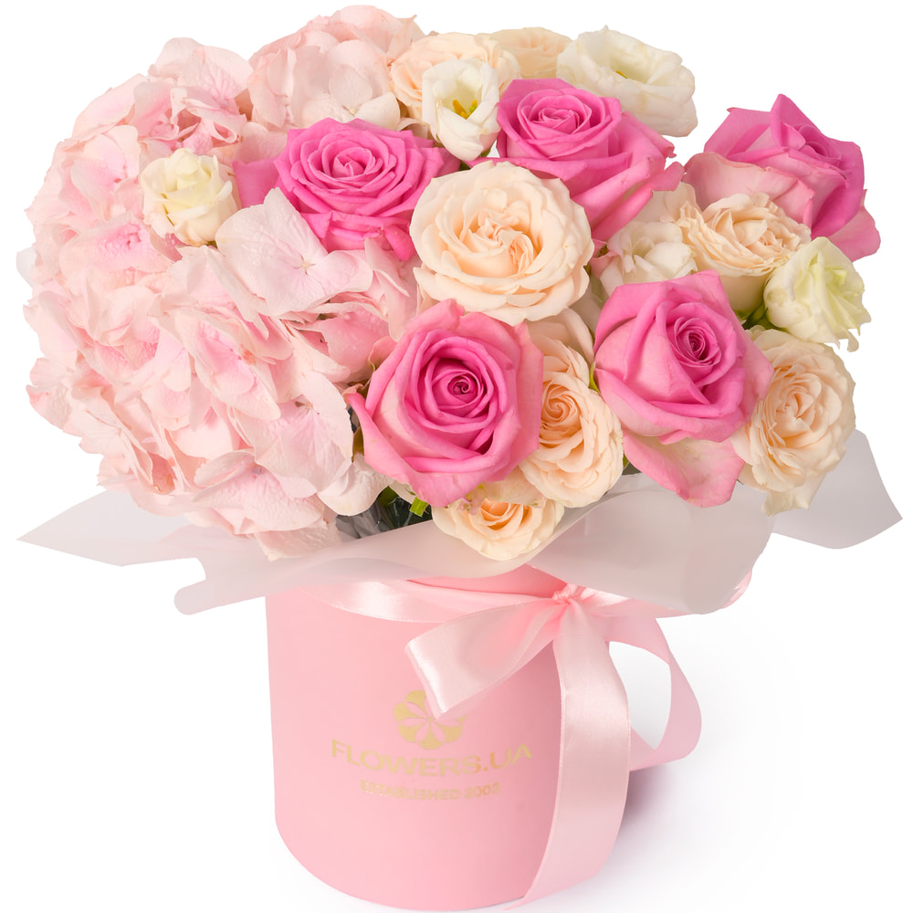 Композиція "Barbie" — замовити букет з доставкою в Київ, Львів, Одесу, Дніпро, Харків та по всій ...